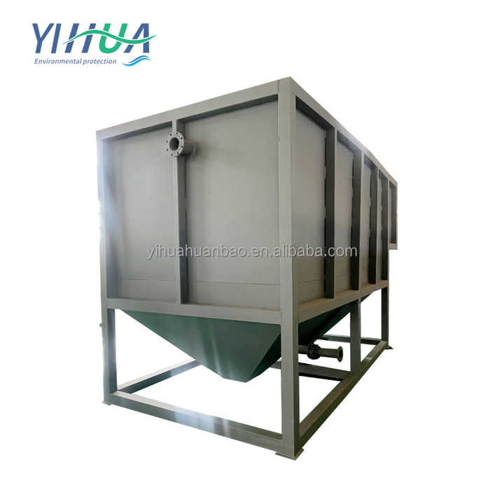 Baffle Wall Sedimentation tank Flow Diagram Lamella Clarifier with ...