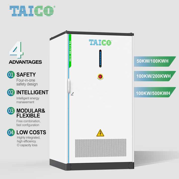 Solar Battery 50kw 100kw 500kw Energy Storage System