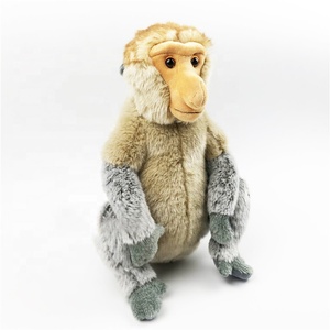 Plush Proboscis Monkeys - Soft & Customizable Toys