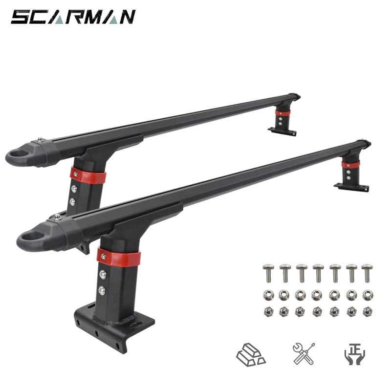 Pickup Truck Trunk Adjustable Bracket Roof Rack Suitable for the Full ...