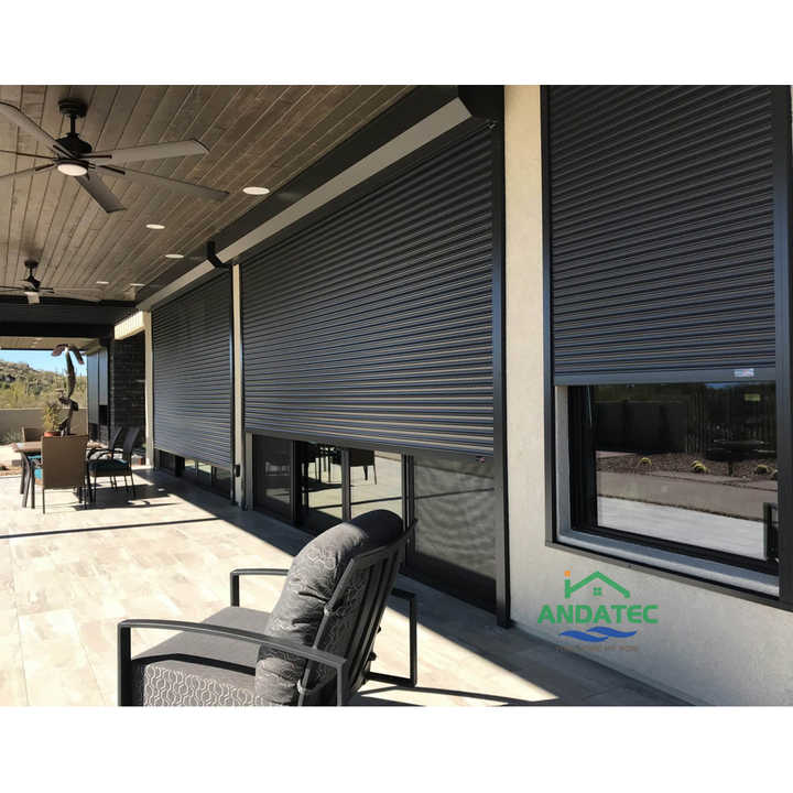European Standard Aluminum Insulated Roller Shutter Designed for High ...