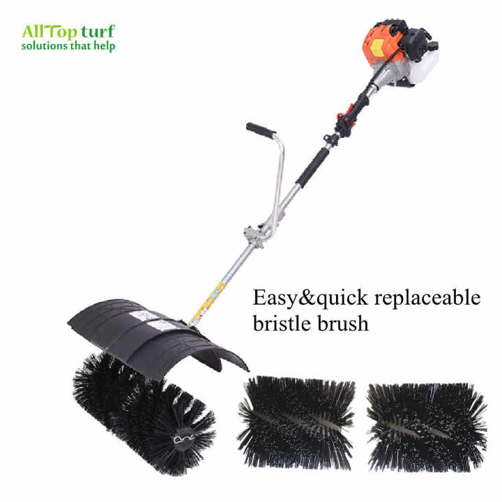 Power Broom Sand and Rubber Brushing Filling Brush for Artificial Grass ...