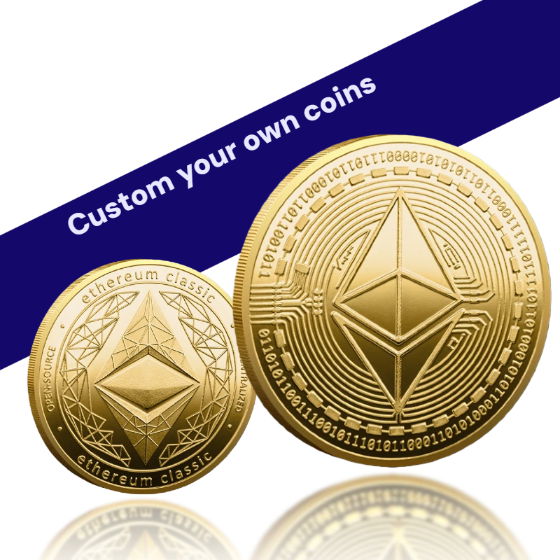 Custom Factor 3D Die Cast Gold Plated UV Printed Commemorative Coin for ...