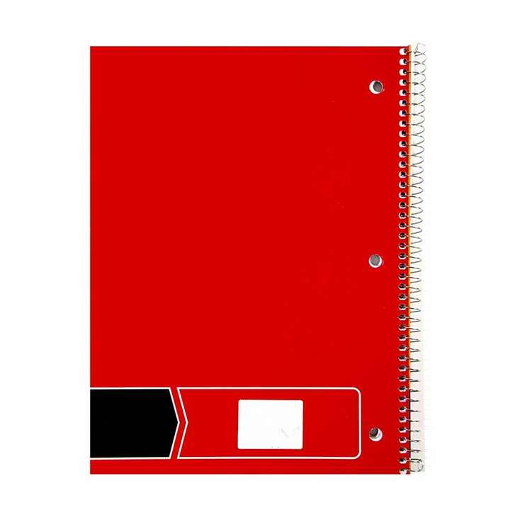 Custom Logo Spiral Notebook - 70 Sheets, Assorted Colors
