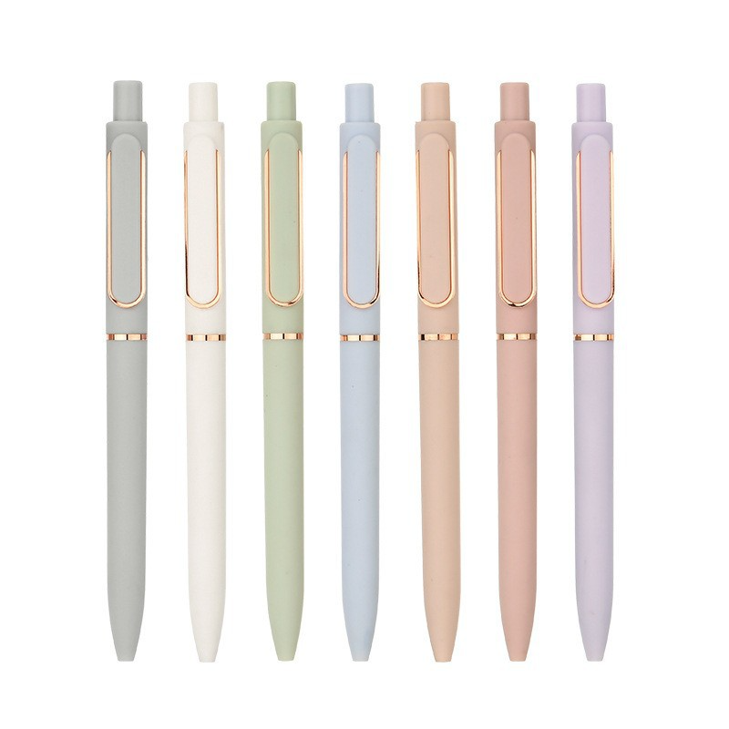 Wholesale Pastel Morandi Color Gel Pens Minimalist Design Smooth ...