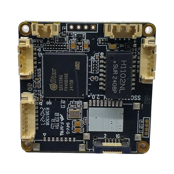 8MP 4K Security Camera Module with AI Human Detection
