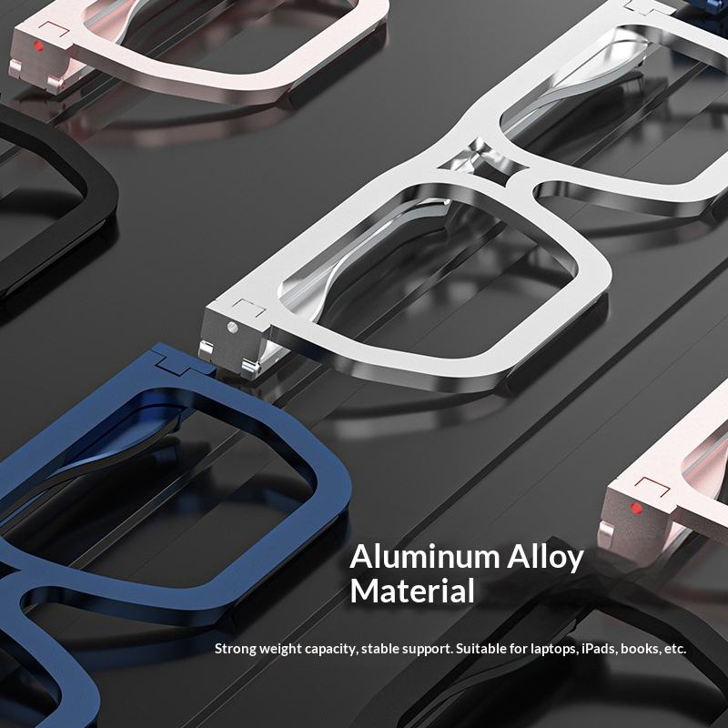 New OEM Aluminum Alloy Portable Folding Desktop Computer Stand with ...