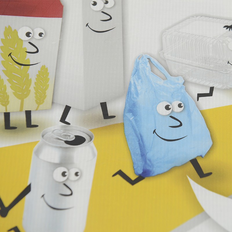 プレミアムで便利な習慣によって印刷されるリサイクルされたプラスチックびんのトートバック – Alibaba.com