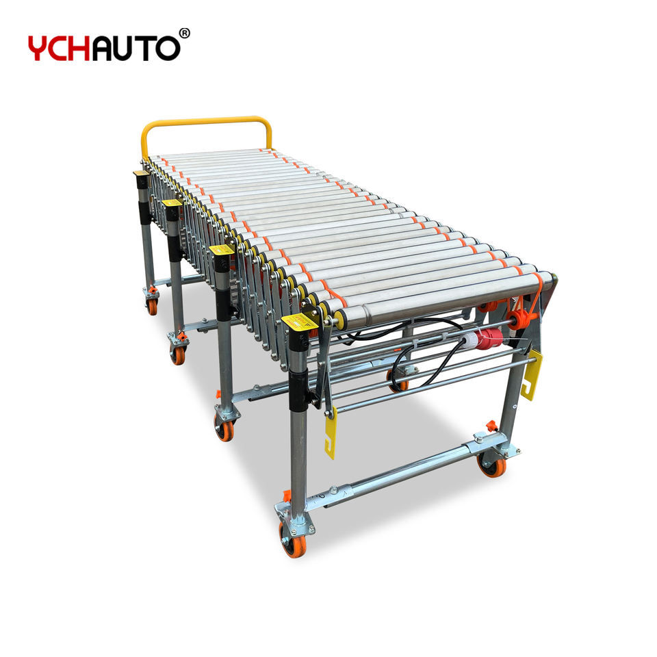 Two Directions Flexible Roller Conveyors Carton Corrugated Box ...