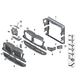 Catálogo de fabricantes de Front Radiator Support de alta calidad y ...