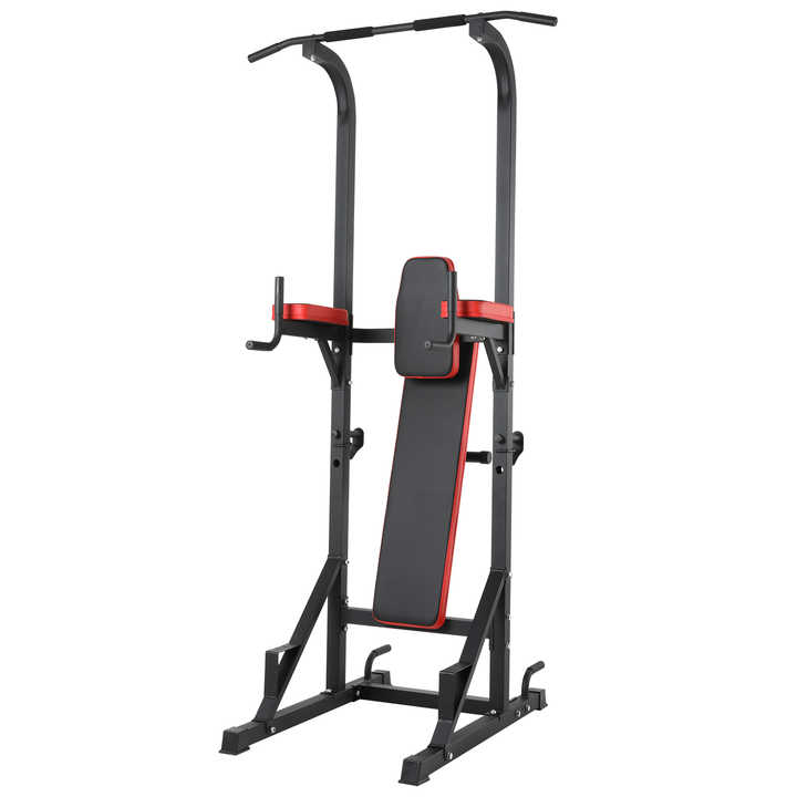 Portable Foldable Home Gym Power Tower Station Steel Body Building ...