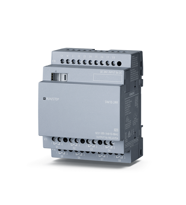 Original SIMATIC PLC Programmable Controller LOGO! DM16 24R for LOGO!8 ...