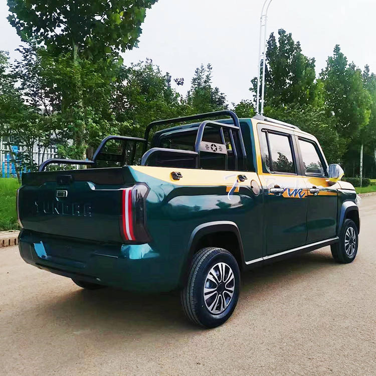 LANGTUO Hot Selling Four-wheel Four Seater Electric Pickup Truck 100km ...