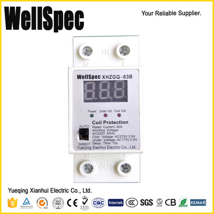 Auto Voltage Protector for Refrigerator Over Power Voltage with Current ...