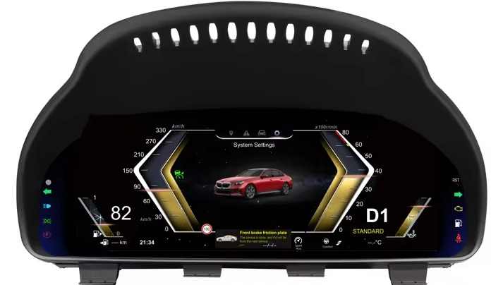 LCD Dashboard Digital Instrument Cluster panel for BWM X1 Series E84 ...