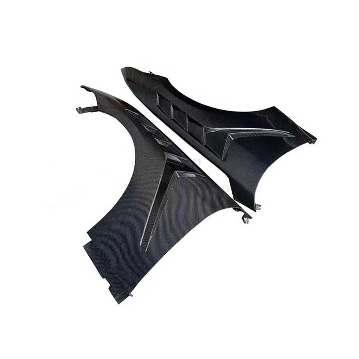 Dry Carbon Fiber Front Fenders GTD Style for Mustang 2024+ Front Side ...