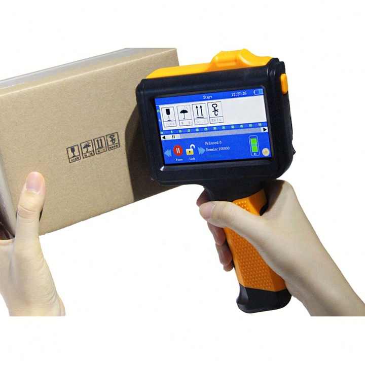 2025 HAIKE B-Plus Portable Handheld Inkjet Printer Gun Fast Drying Ink ...