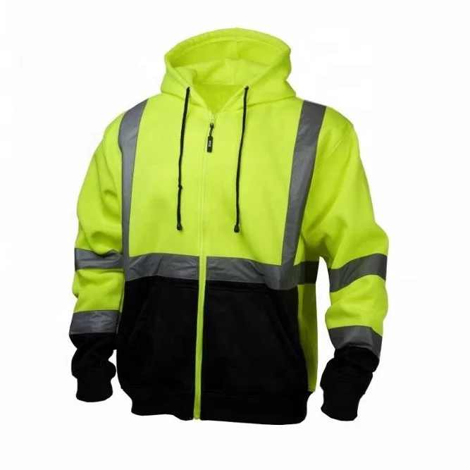 Manufacturer Custom Logo Reflective Safety Workwear for Men Hoods and ...