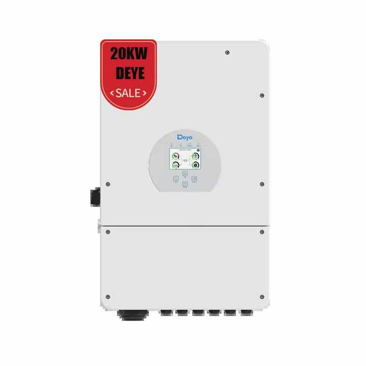 Deye 20kw Hybrid Inverter SUN-20K-SG01HP3-EU-AM2 High Frequency with MPPT