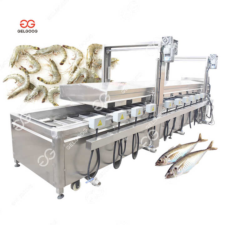 Gelgoog Seafood Shrimp Blancher Machine - Efficient & Durable