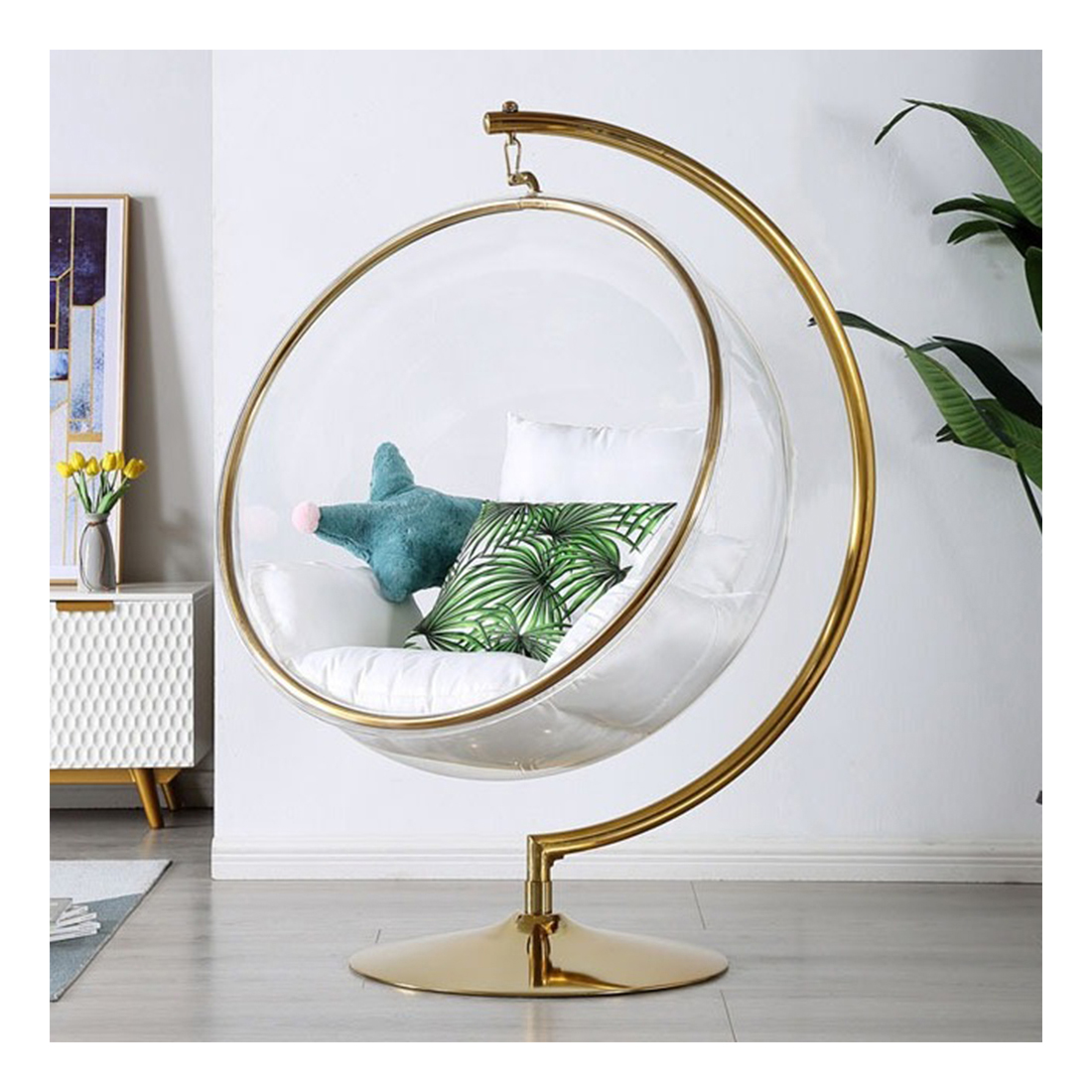 Plastic bubble chair store