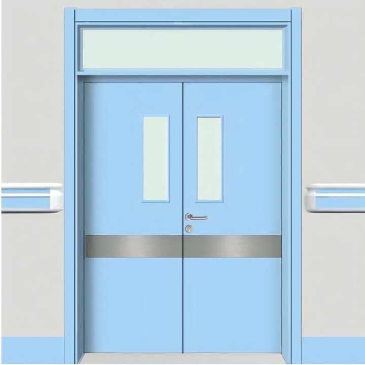 Security Procedure Room Stain Resistant Swing Medical Door Instructions ...