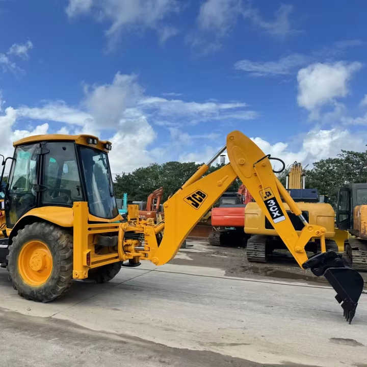 Mini Loader Backhoe JCB 3CX Construction Machinery Small Equipment ...