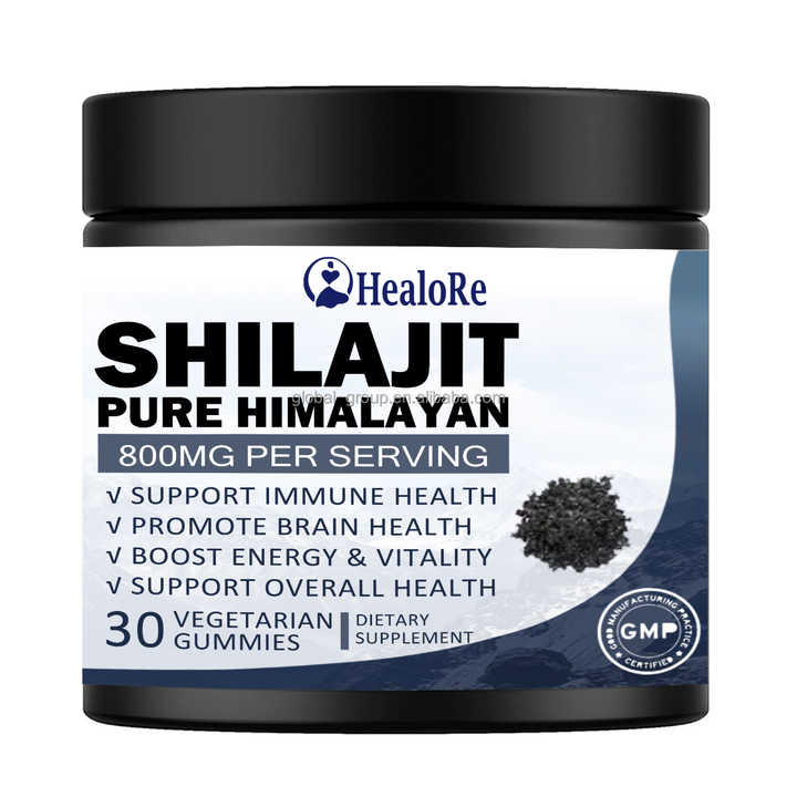 Custom Label Shilajit Pure Himalayan Organic Shilajit Resin Rich Trace ...