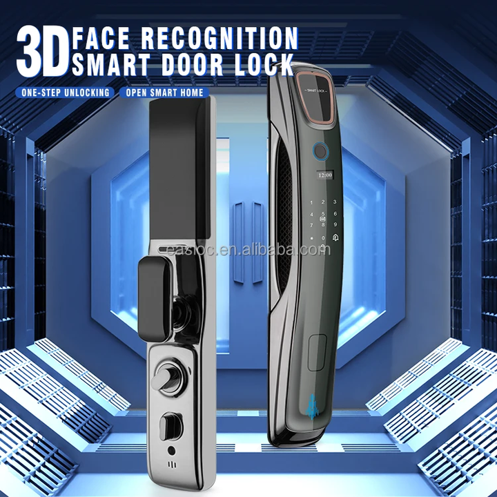 Easloc 3D Face Recognition Smart Door Lock - Secure & Convenient