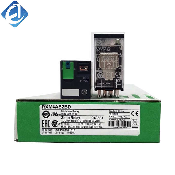 New Original PLC RXM4AB2BD Control Relay in Stock for Industrial ...