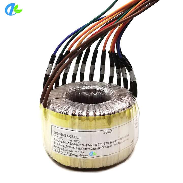 custom made 80VA 220v 230v 11V 8A multi tap toroidal transformer for ...