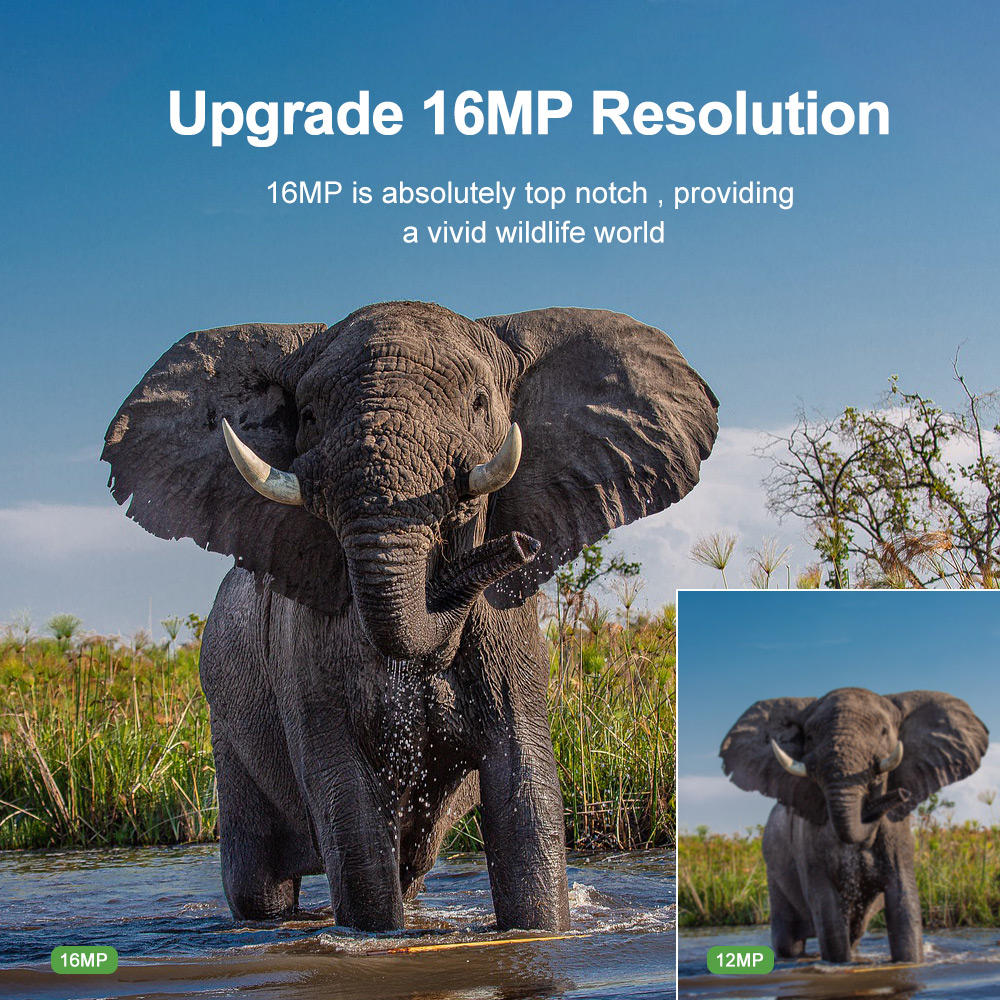 DL-004 2.0 Inch LCD Screen 4K Best Solar Powered Wildland Hunting ...