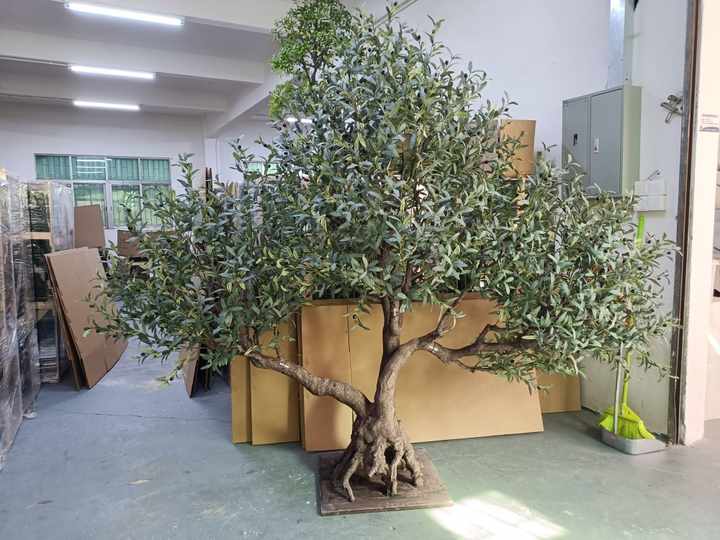 Best Selling Artificial Fiberglass 4m Olive Tree-Durable & Realistic ...