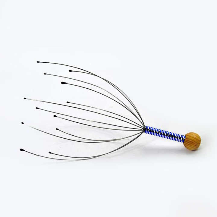 Octopus Relax Head Hair Scalp Scratch Massager Tool Metal Head Massager ...