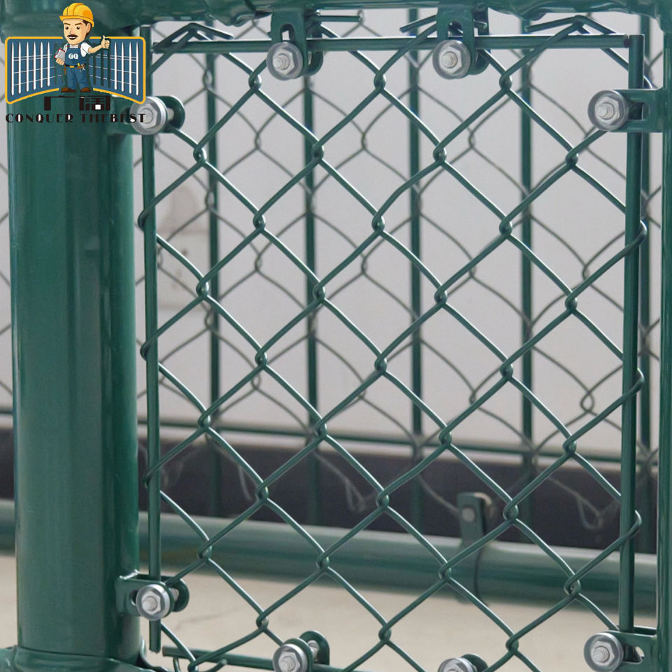 Wholesale Pvc Coated Chain Link Fence 6 Feet 50x50mm 9 Gauge Diamond ...