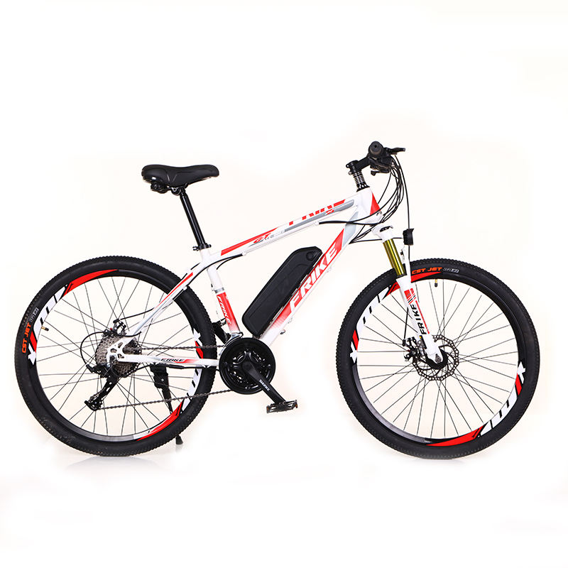FRIKE Electric Mountain Bike - Powerful Steel Frame Ebike