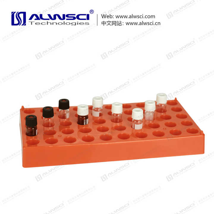 ALWSCI Plastic Lab Vial Racks - Organize 2ml Vials Efficiently