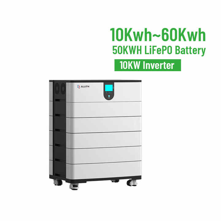60kwh ESS Energy Storage with 10kw off Grid Hybrid Inverter
