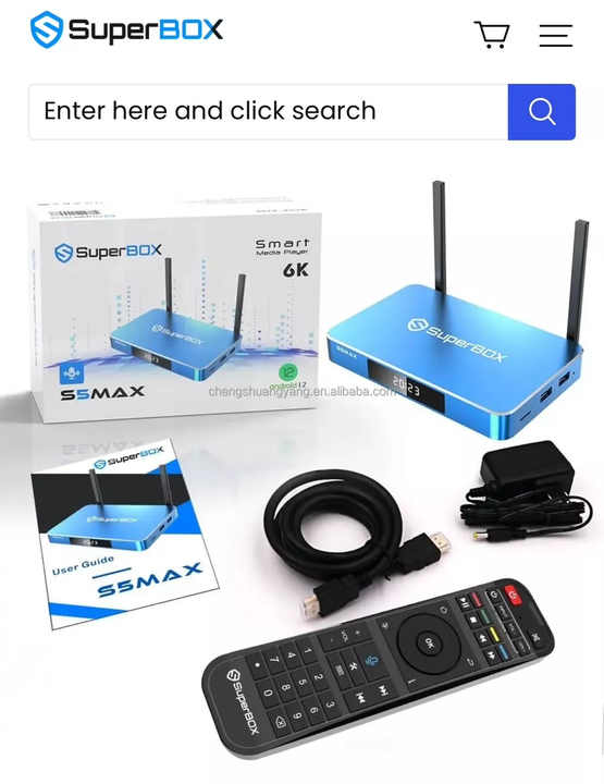 Superbox S6 Max Ultra Elite Plus 6K 8K ELITE MAX Permanent ELITE APPS ...