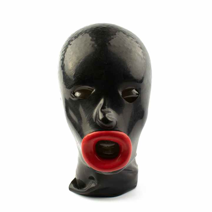 Rubber Fashion Latex Mask Anatomical - Lip Mask with Opening for Eyes ...
