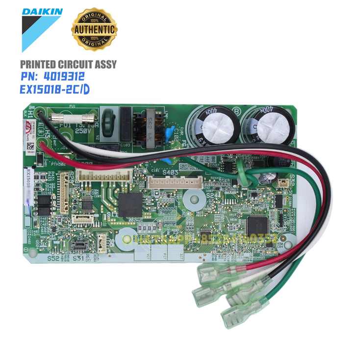 Daikin Parts,PCB ASSY 4019312 EX15018-2C/D for Daikin Mini split Indoor ...
