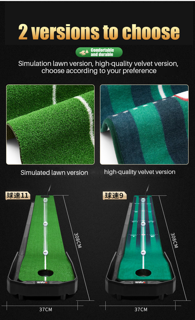 PGM TL025 Wholesale Outdoor Mini Premium Putting Mat Home Office Indoor ...