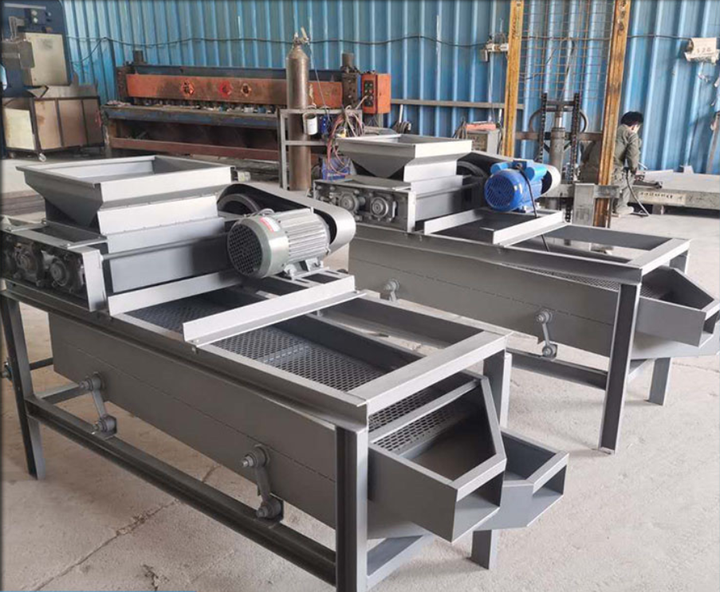 Efficient Almond Cracking Machine - High Productivity