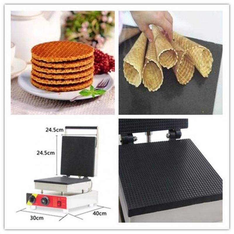 Holland Dutch Stroopwafel Iron - Long Service Life Waffle Maker