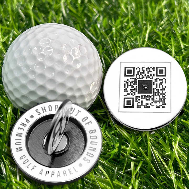 Custom Golf Ball Marker - 3D Coin Design Magnetic 40mm