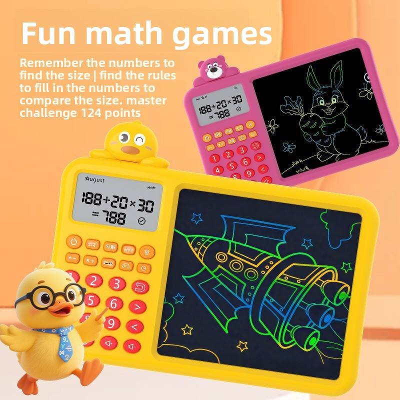 Interactive Color Display Electronic Math Game with Sketch Pad ...