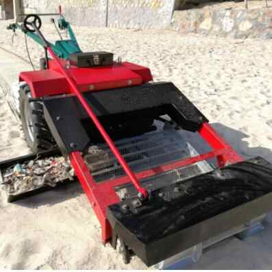 Clean Big Sand Beach Waste Rake - Efficient Beach Cleaner