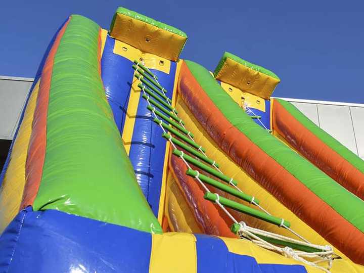 Interactive Inflatable Twist Ladder - Fun Team Building