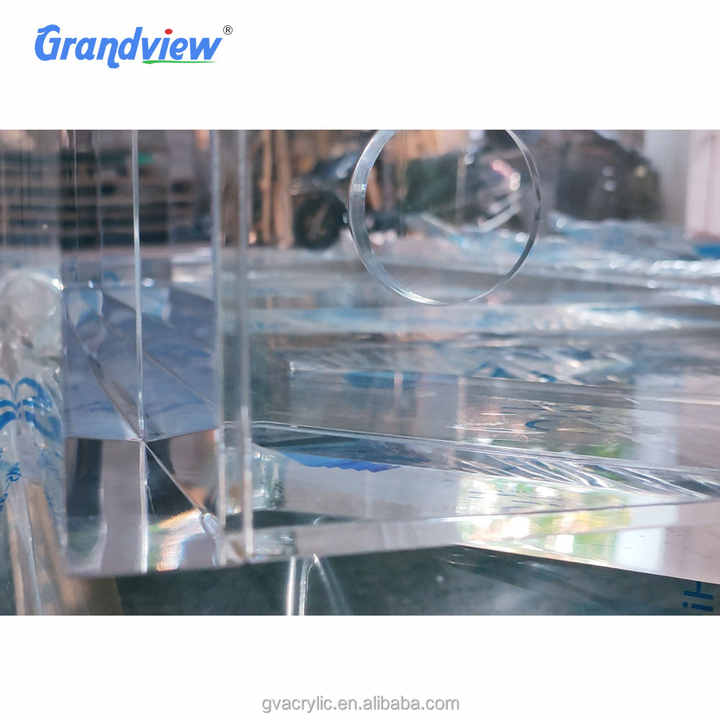 Big Size Clear Transparent Cylinder Acrylic Aquarium Fish Tank