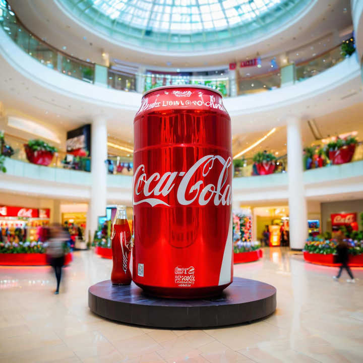 Jode Pop Cans LED Screen - Creative Indoor/outdoor Display